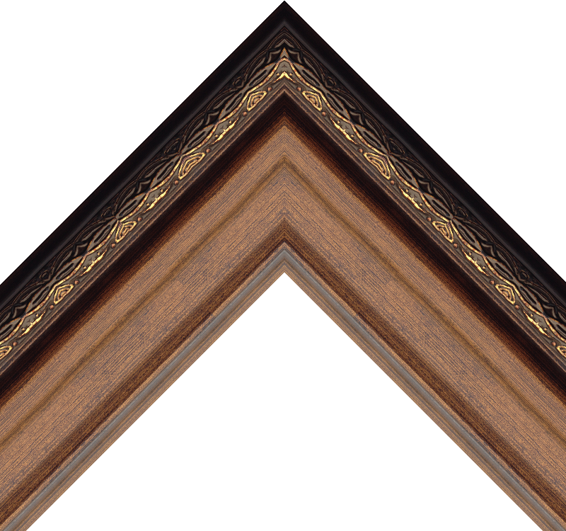 Select Art. Antique Gold Accented Flat Plate Mirror