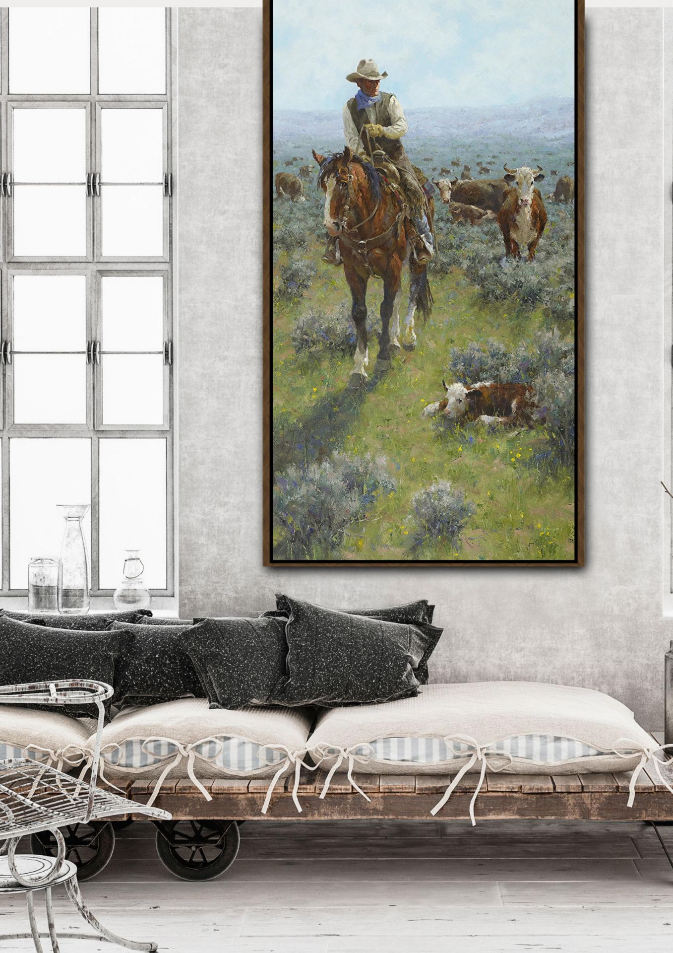 Select Art. Making His Rounds (Limited Edition) by Jim Rey