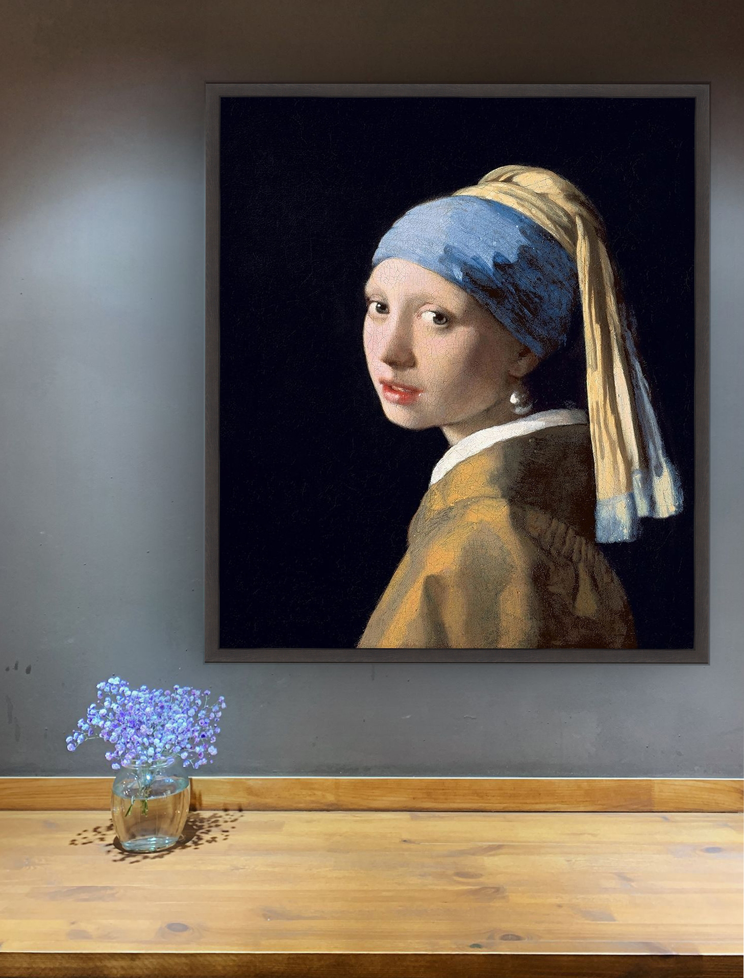 Select Art. Girl with a Pearl Earring by Johannes Vermeer
