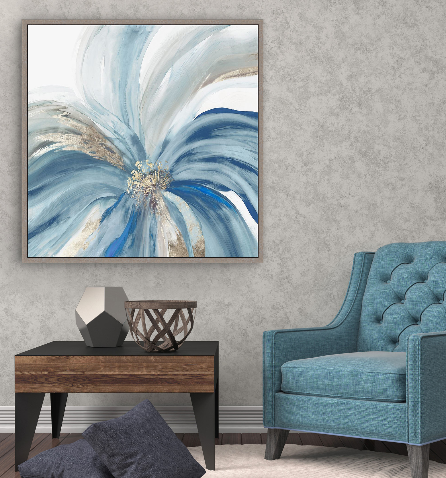Select Art. Blue Monarch II by Asia Jensen