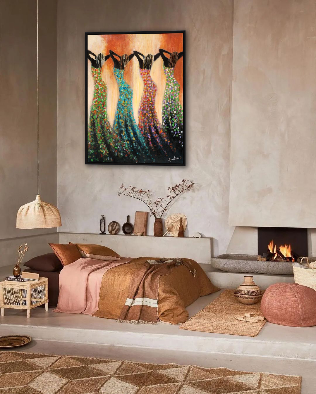 Select Art. DANCE OF THE SUMMER SOLSTICE BY MONICA STEWART