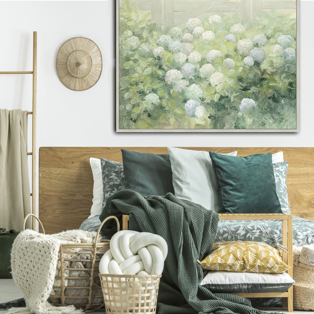 Select Art. HYDRANGEA LANE BY JULIA PURINTON